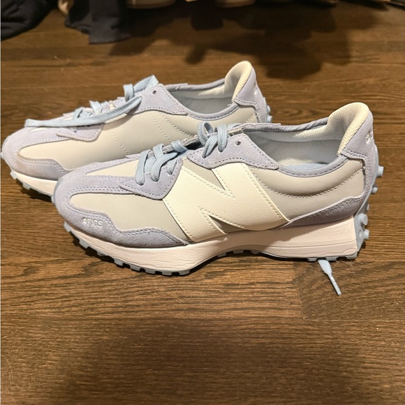 New Balance | Shoes | Figs New Balance 327 Light Blue | Poshmark